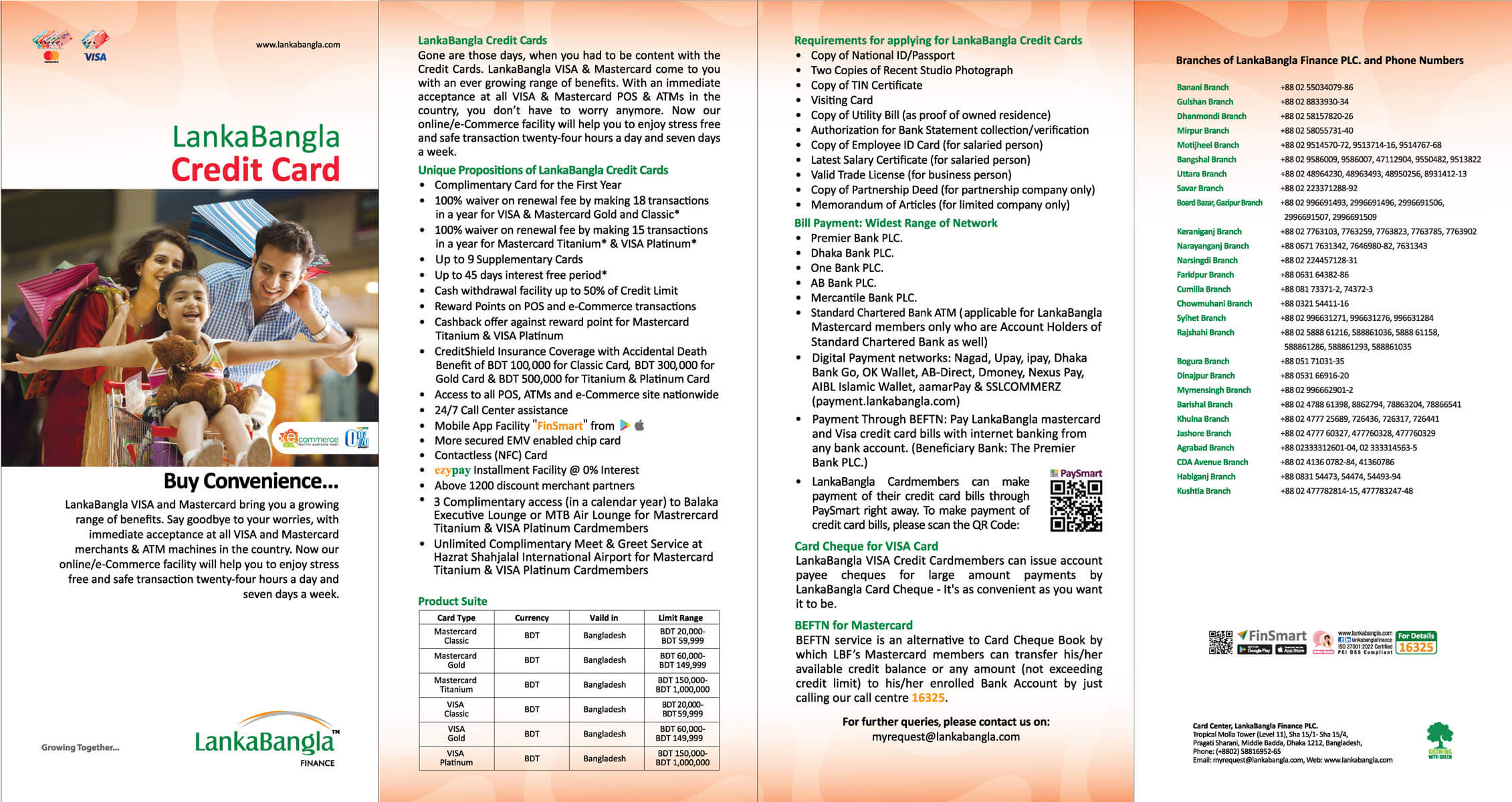 Credit Card - LankaBangla Finance PLC.